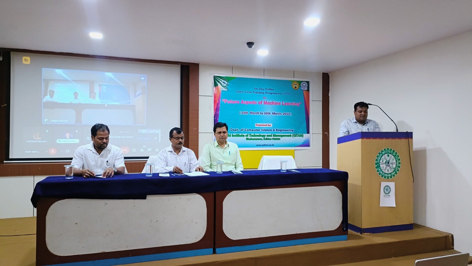 Short Term Training Program (STTP) on the future aspects of Machine ...